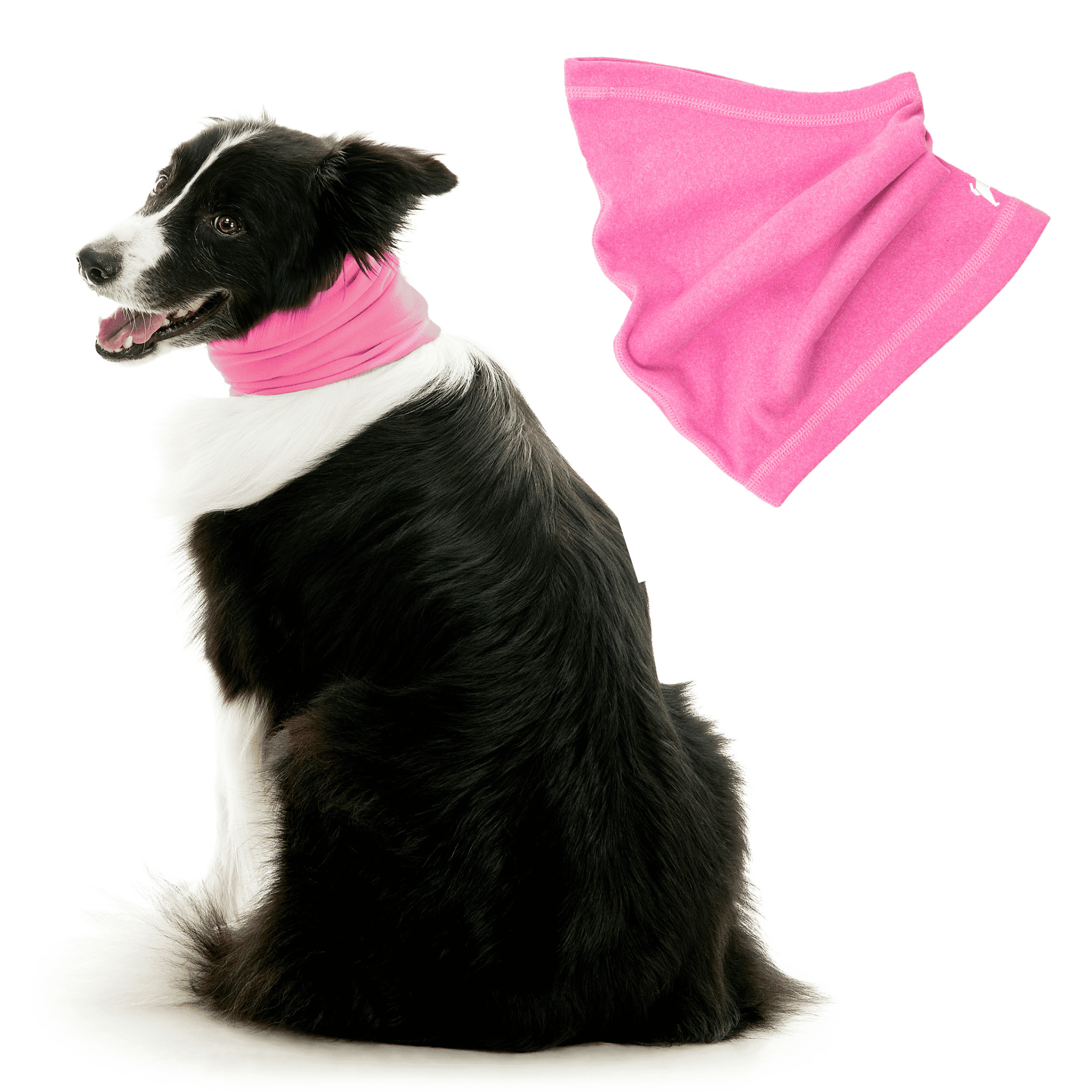 Gooby Snood - Hot Pink, X-Small - Comfortable and Warm Cover to Protect ...
