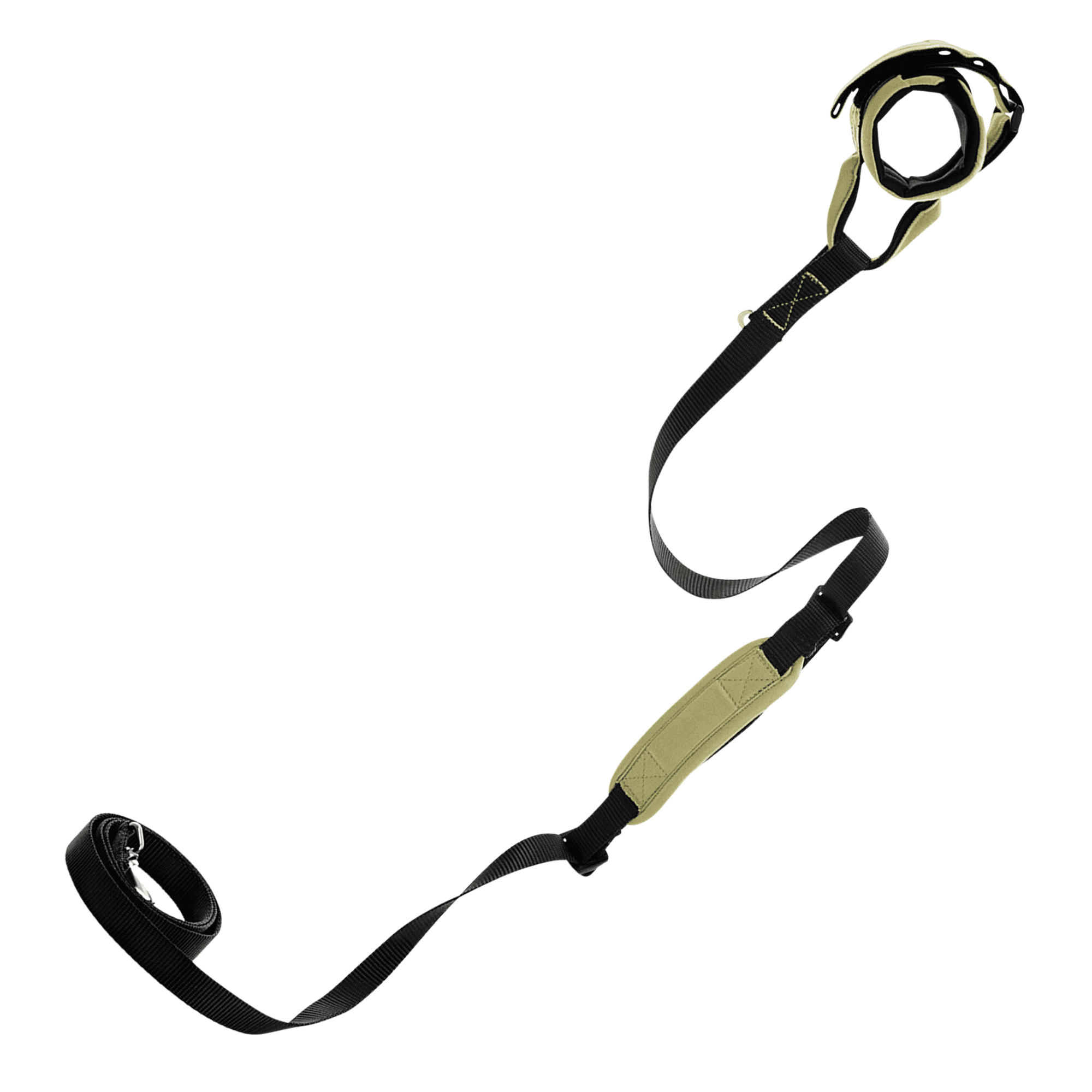 Gooby Wristband Surfer Leash with Traffic Handle - Portland Green, 6 FT ...