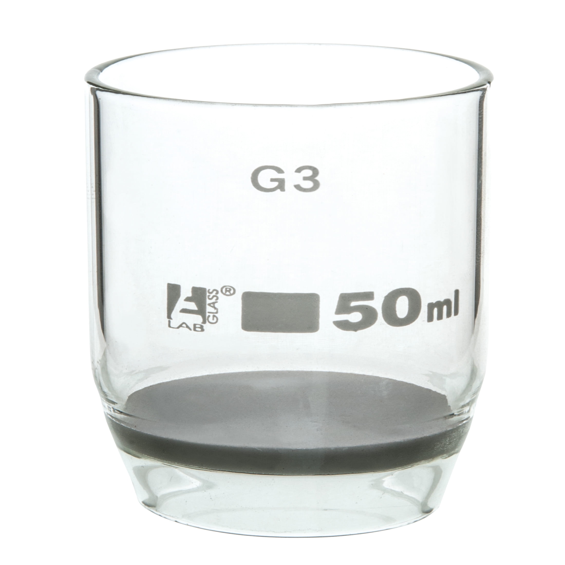 Gooch Crucible, 50ml - Sintered Disc, G-3 Porosity - Borosilicate Glass ...