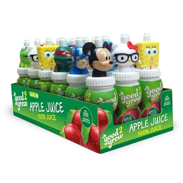 Good2grow Single Serve Grape Juice, 6 oz - Case of 12 - Walmart.com