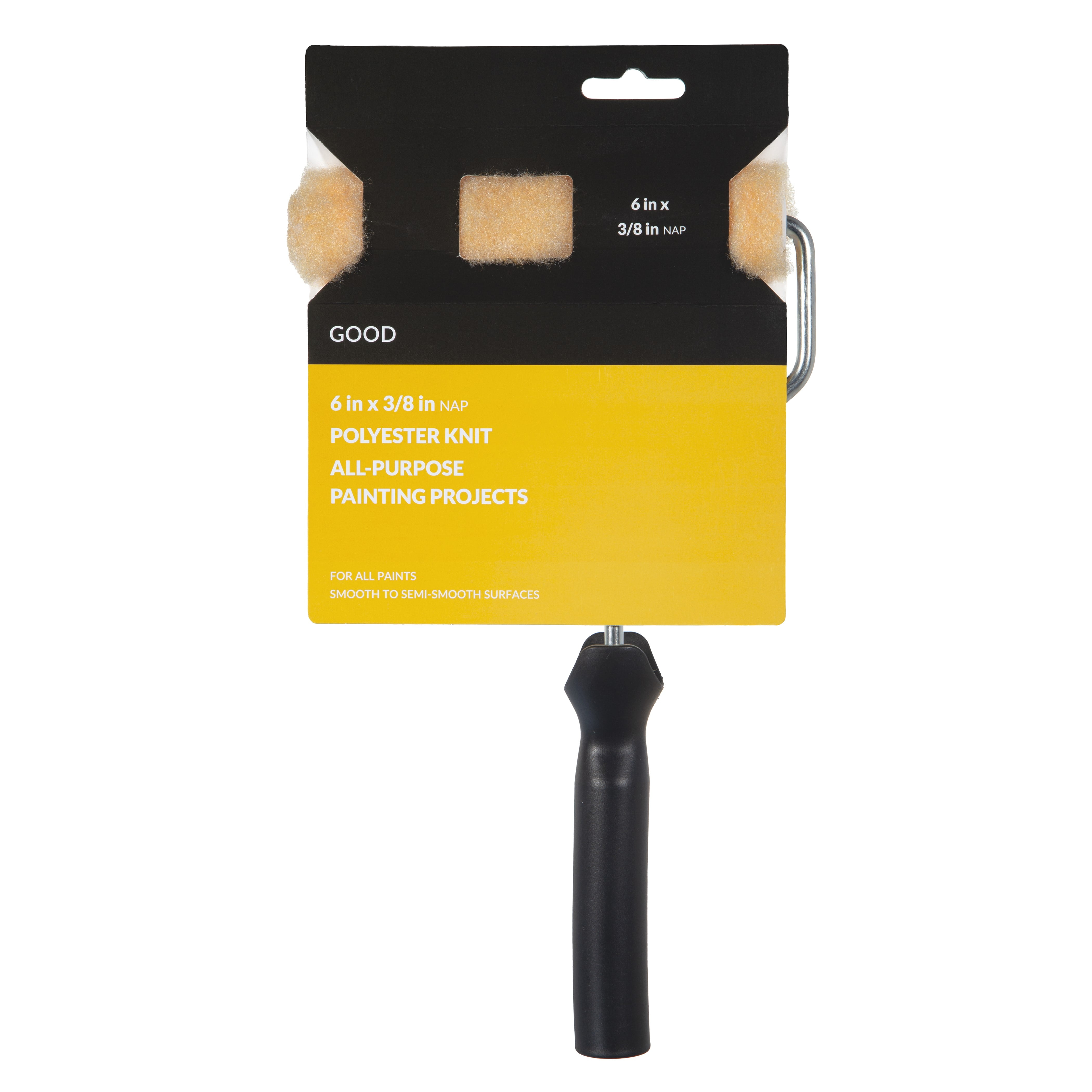 Good 6 x 3/8 in. Knit Polyester Mini Roller with Frame - Walmart.com