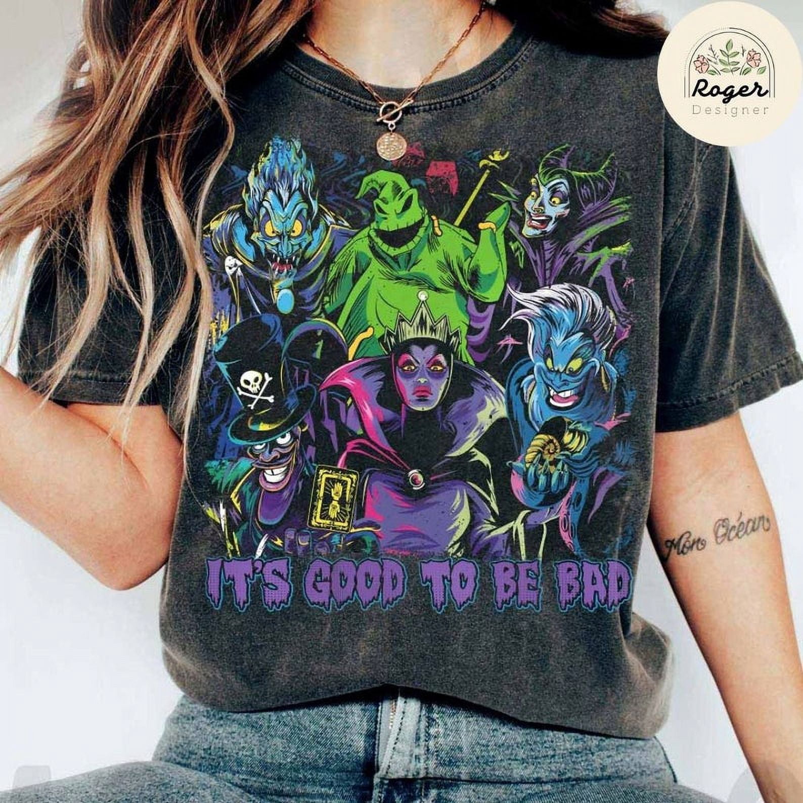 It's Good To Be Bad Disney Villains Shirt, Oogie Boogie Bash Disney ...