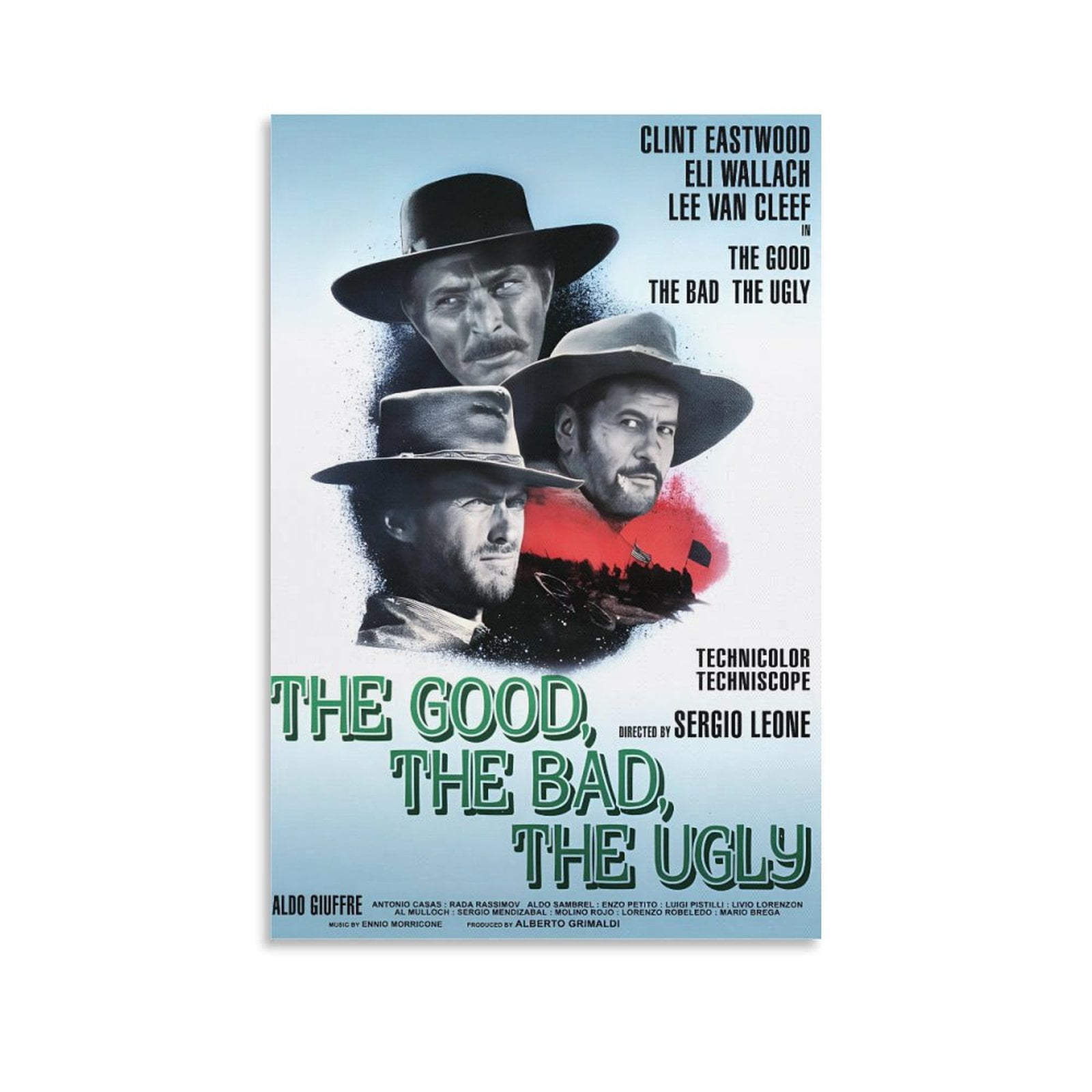 The Good The Bad And The Ugly (3) Movie Posters Print Photo Art ...