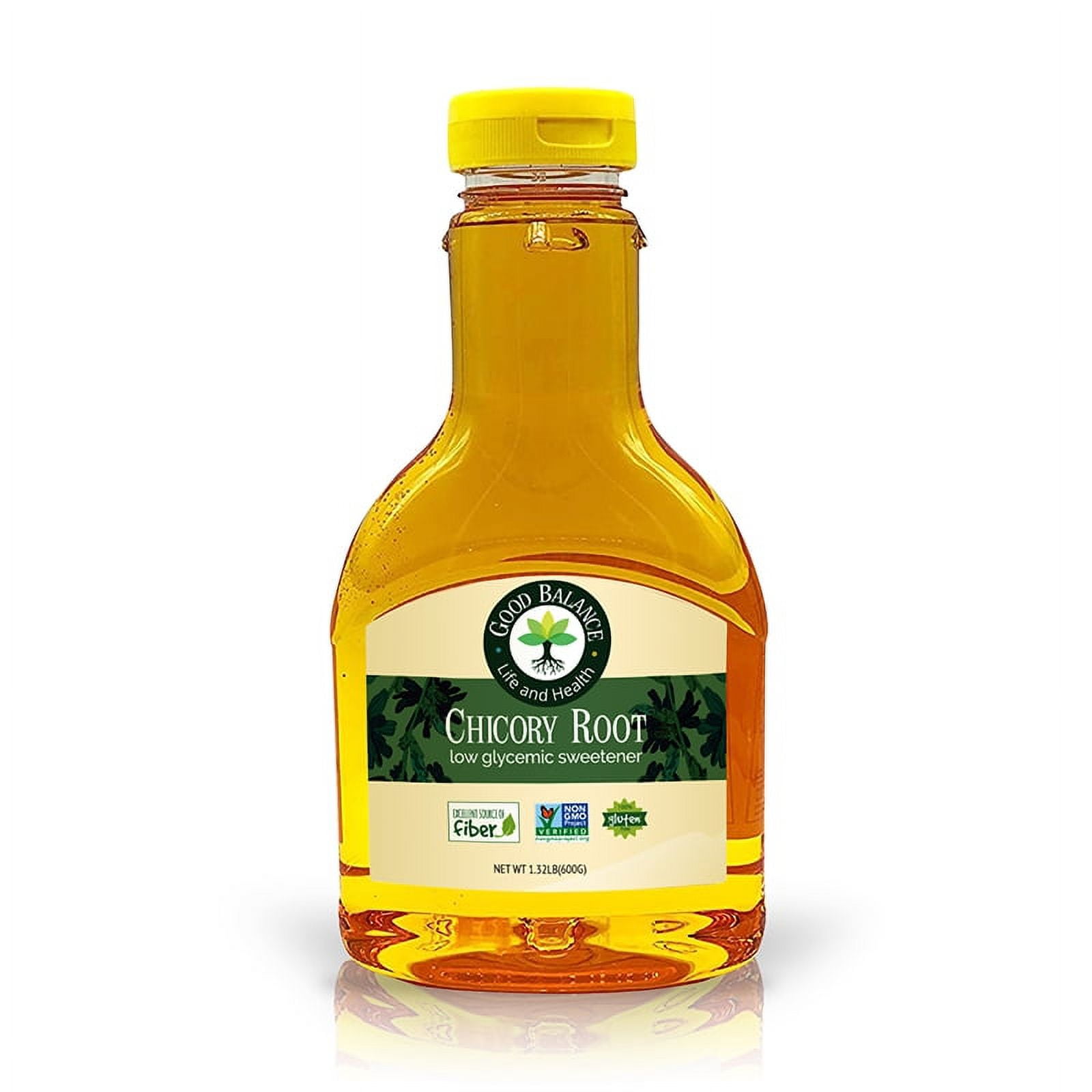 Good Balance Health Chicory Root Syrup, All Natural and Organic, Low ...