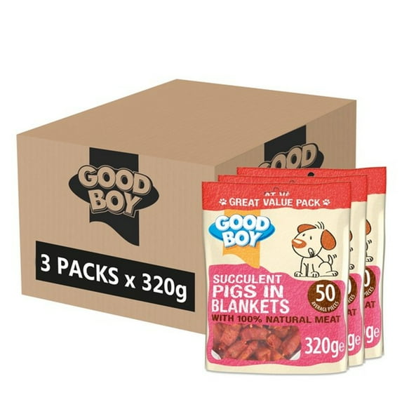 Good Boy Pawsley & Co Pigs in Blankets 320g Case of 3 - Walmart.com