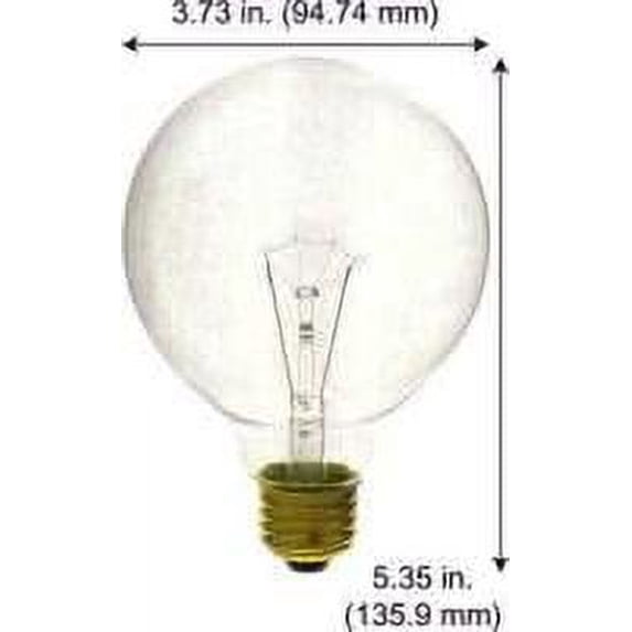 Good Bulb 25W G30 Clear Globe Light Bulb 130V E26 Base Decorative ...