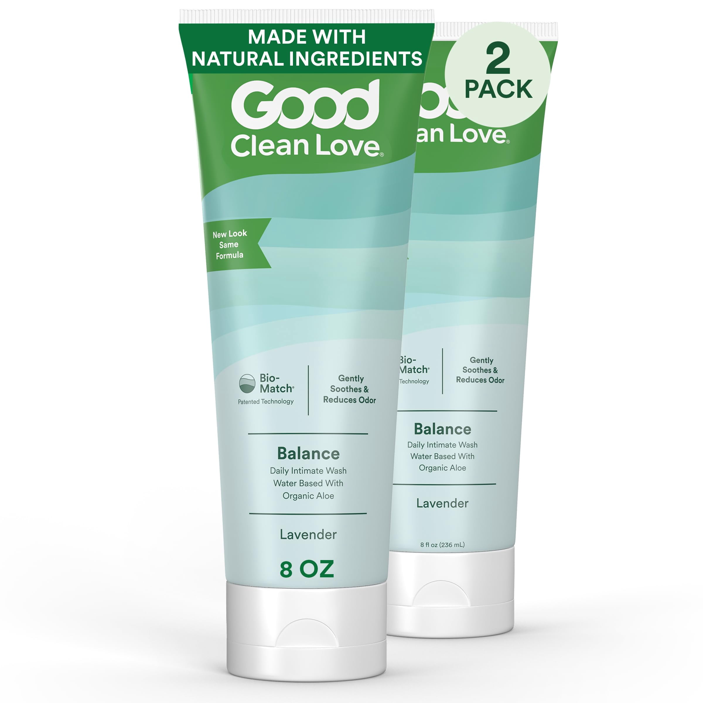 Good Clean Love Balance Feminine Wash, pH-Balanced Vaginal Moisturizer ...