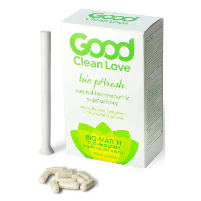 Good Clean Love: BiopHresh® Homeopathic Suppository for BV, 10 Capsules ...