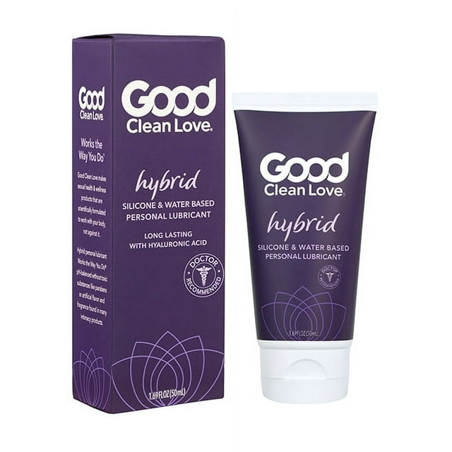 Good Clean Love: Premium Hybrid Lubricant, Safe for Condoms, pH ...
