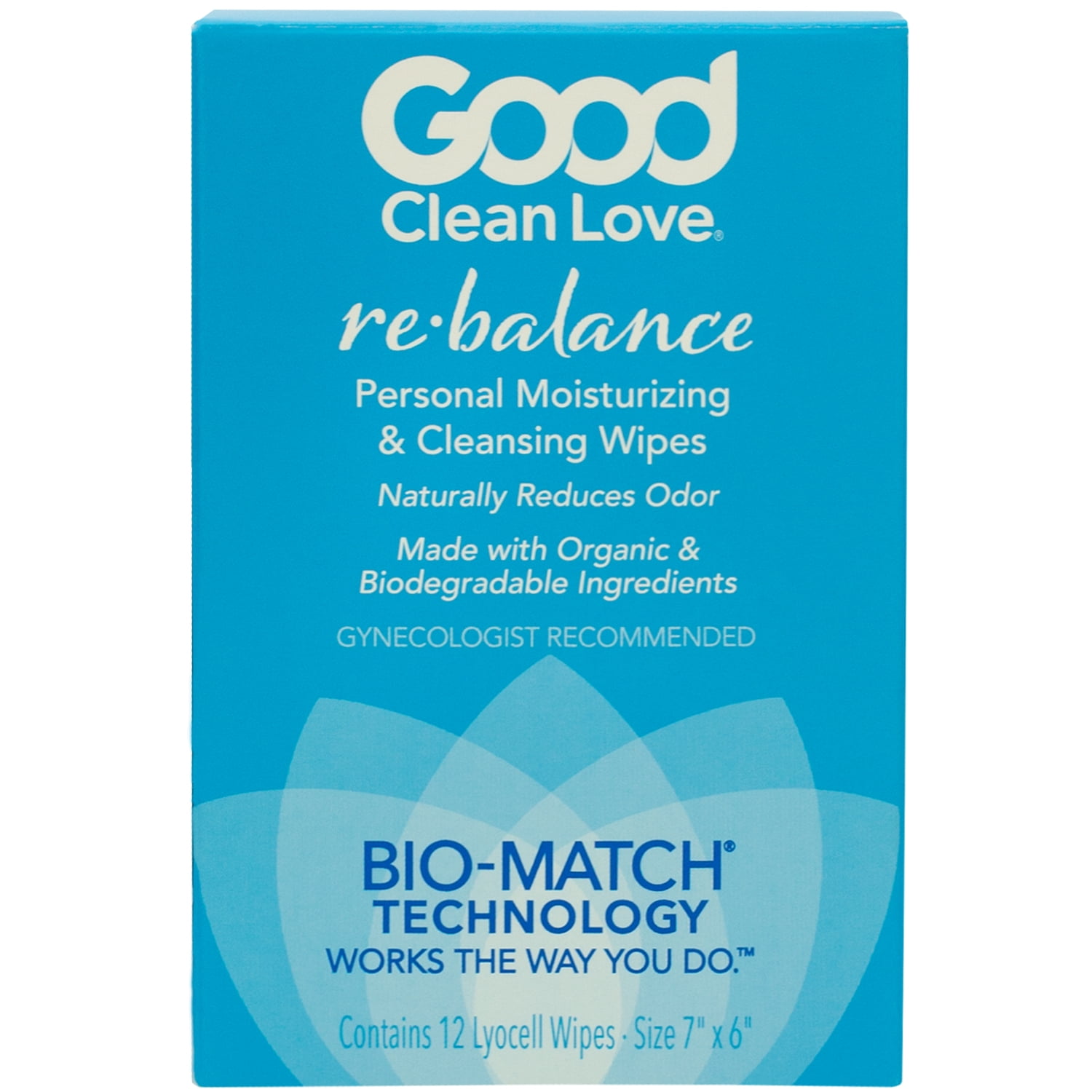 Good Clean Love: Rebalance pH-Balanced Wipes Singles (12 ct) - Walmart ...