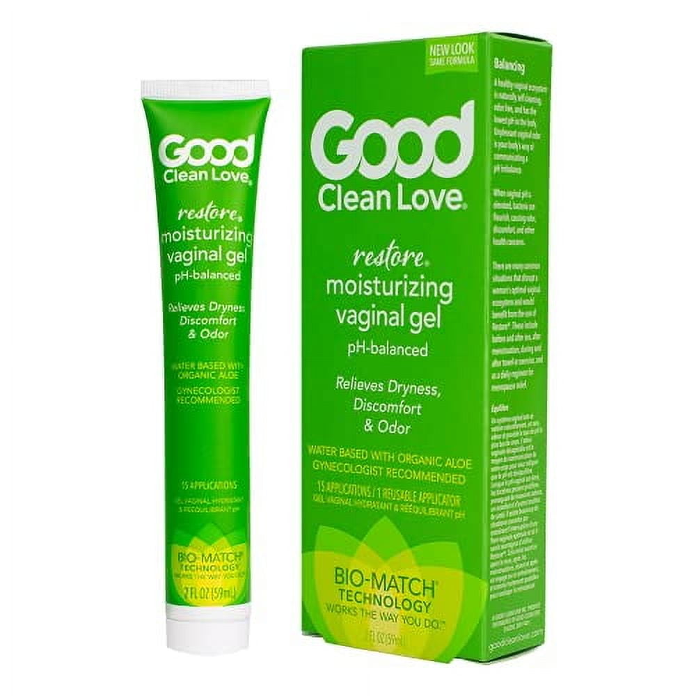 Good Clean Love Restore Moisturizing Vaginal Gel, pH-Balanced, Water ...