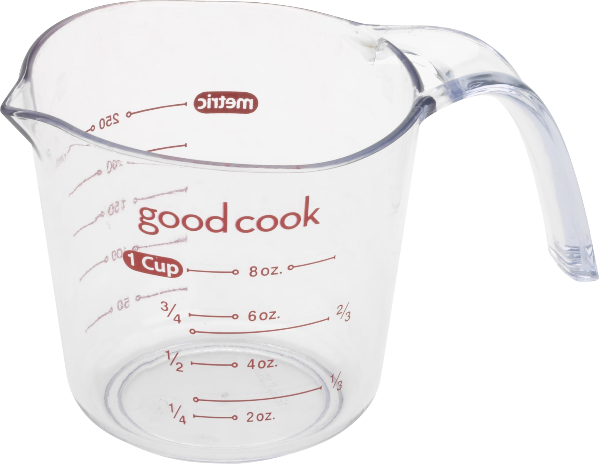 GoodCook Everyday 1-cup Plastic Kitchen Liquid Measuring Cup - Walmart.com