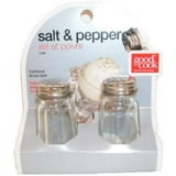 Good Cook 24084 Glass Salt & Pepper Shaker Set - Walmart.com