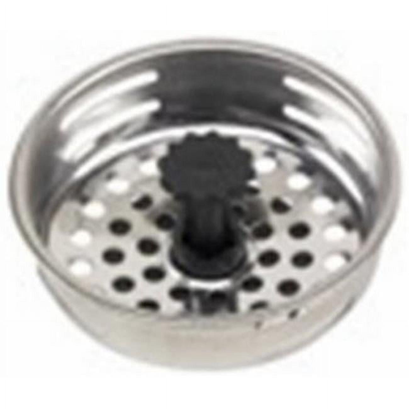 Sink Strainer, Stainless Steel, Silver, Universal Strainer, GoodCook, 1 ...