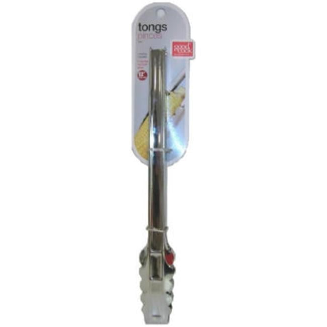 Good Cook 25877 Chrome Plated Tongs - Walmart.com