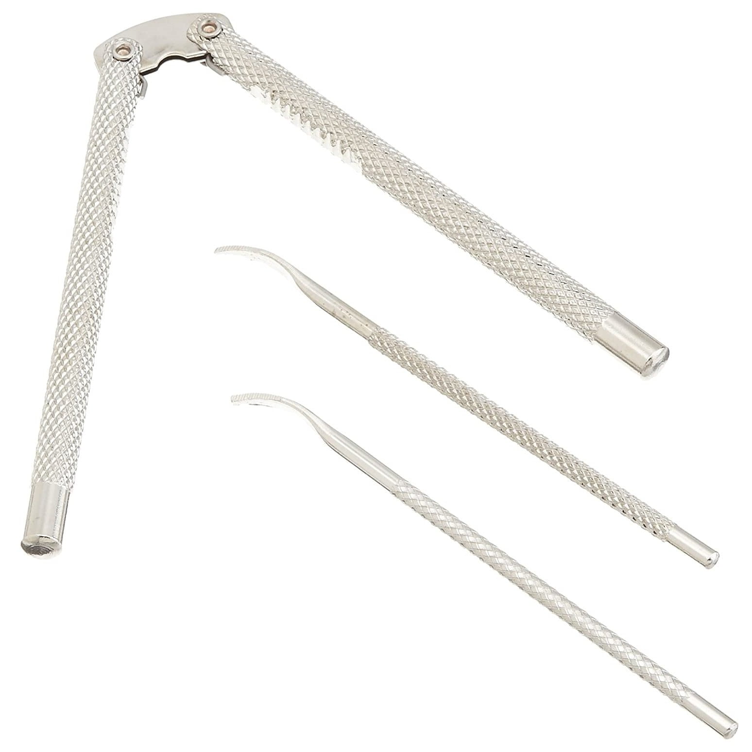 Good Cook 3pc Stainless Steel Kitchen Nut Cracker and Seafood Tools Set ...