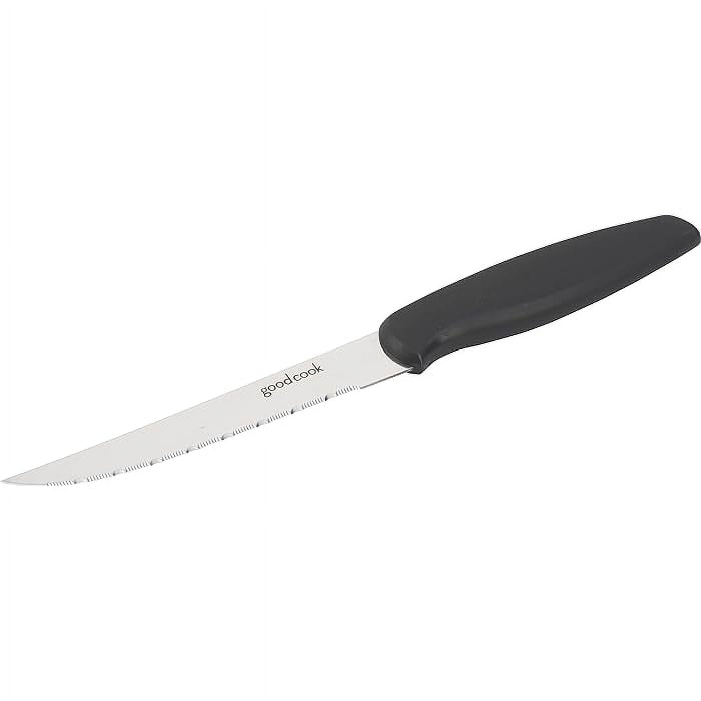 Good Cook 4.5" Serrated Utility Knife (18776) - Walmart.com