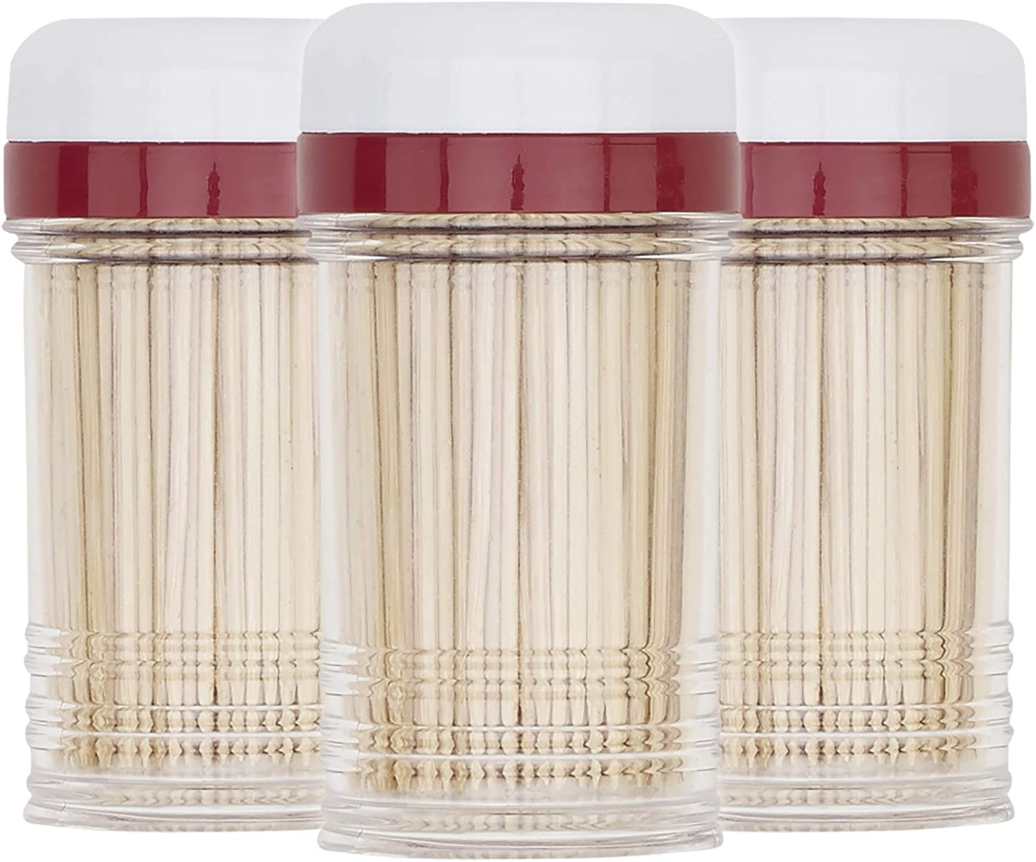 Good Cook 600 count Toothpick Dispenser, 3 Pack, wood,41442 - Walmart.com
