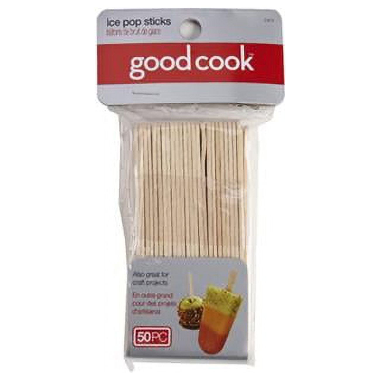 Good Cook 6366918 Wood Ice Pop Sticks, Tan - Walmart.com