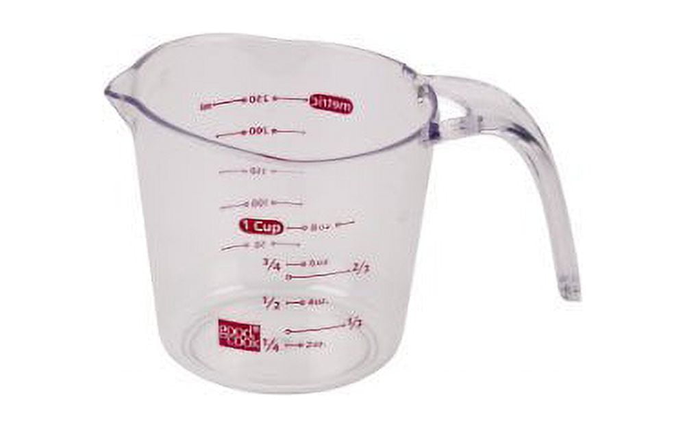 Bradshaw International 1cup Plastic Measuring Cup (Pack of 24 ...
