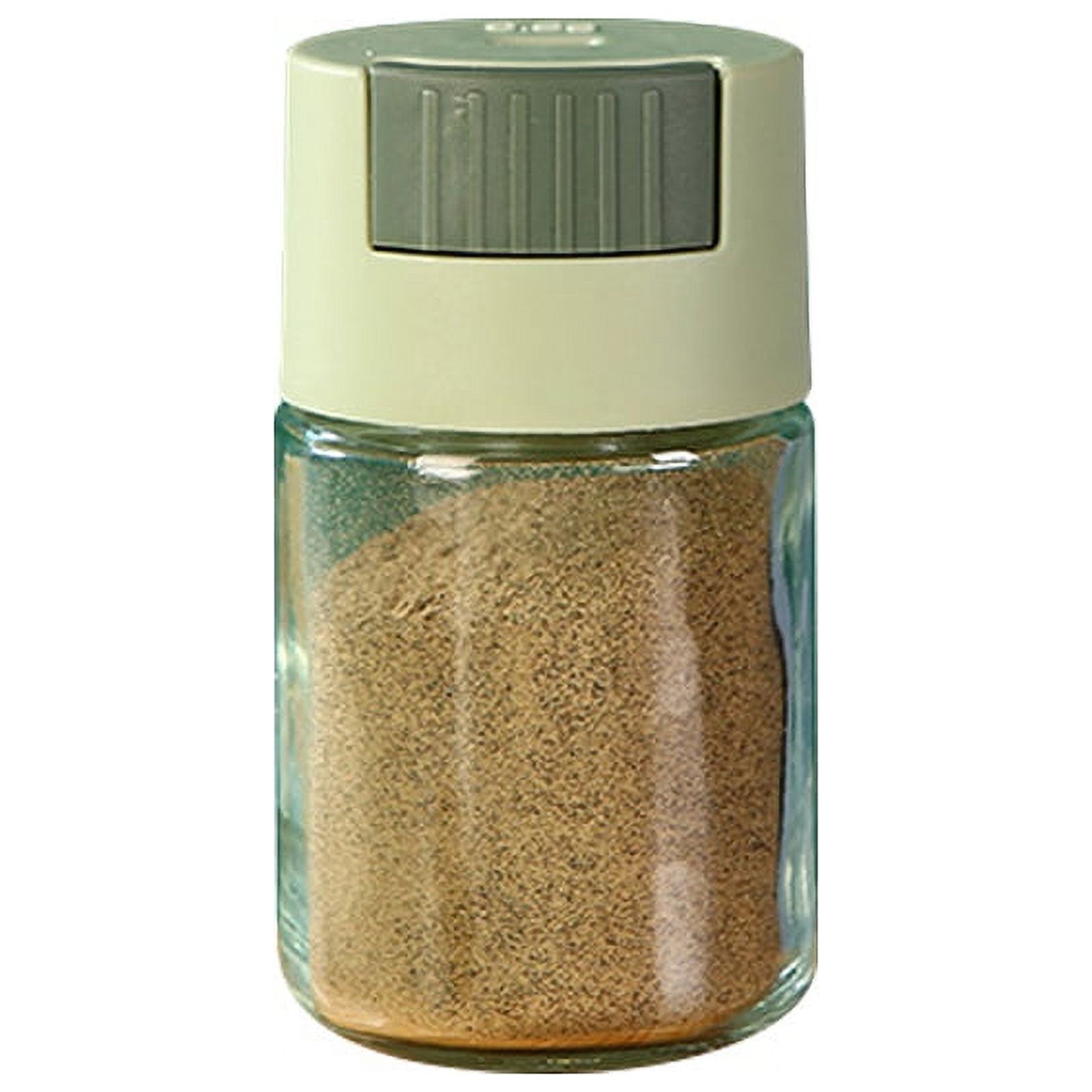 Good Cooking Adjustable Glass Spice Jars- Premium Seasoning Shaker Rub ...