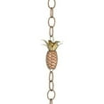 Good Directions Pineapple Rain Chain, Pure Copper - 8.5 ft. - Walmart.com