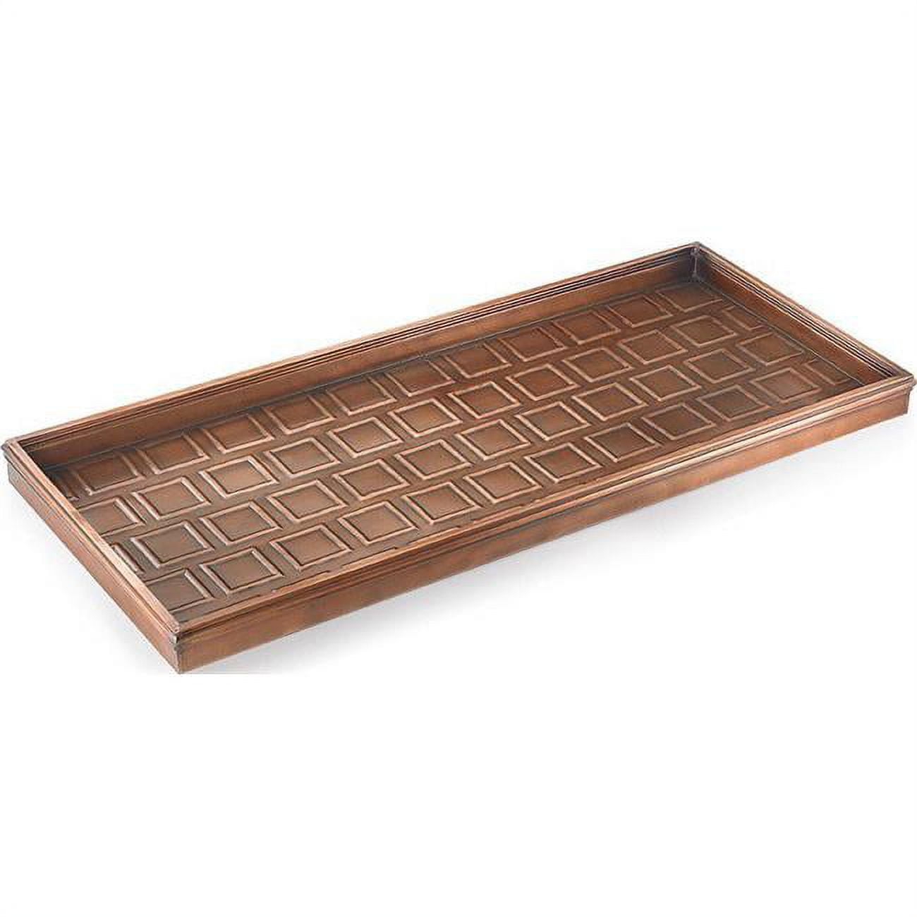Good Directions Squares Multi-Purpose Boot Tray / Shoe Tray - Copper ...