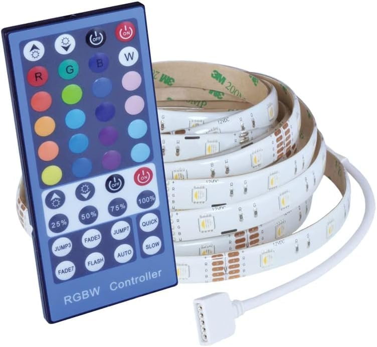 Good Earth Lighting LED Color Changing Tape Light with Remote ...