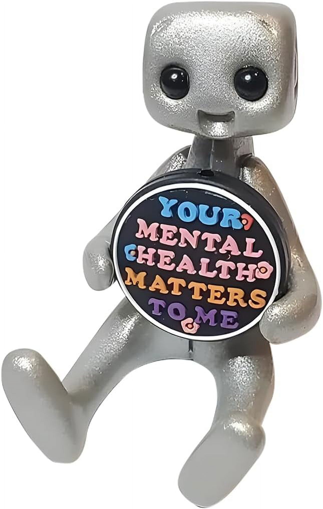 Good F'cking Morning! Robot Figurine,Robot Figurine Resin Art Toy ...