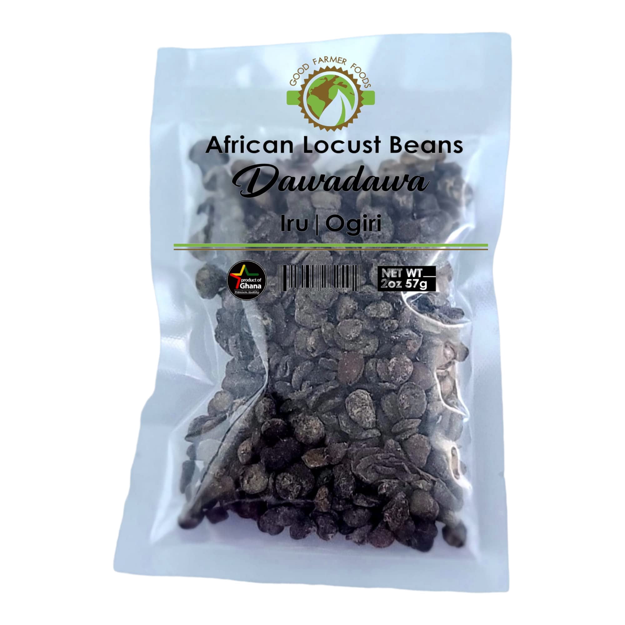 Good Farmer Foods Dawadawa OKA4 African Locust Beans Dried loose ...