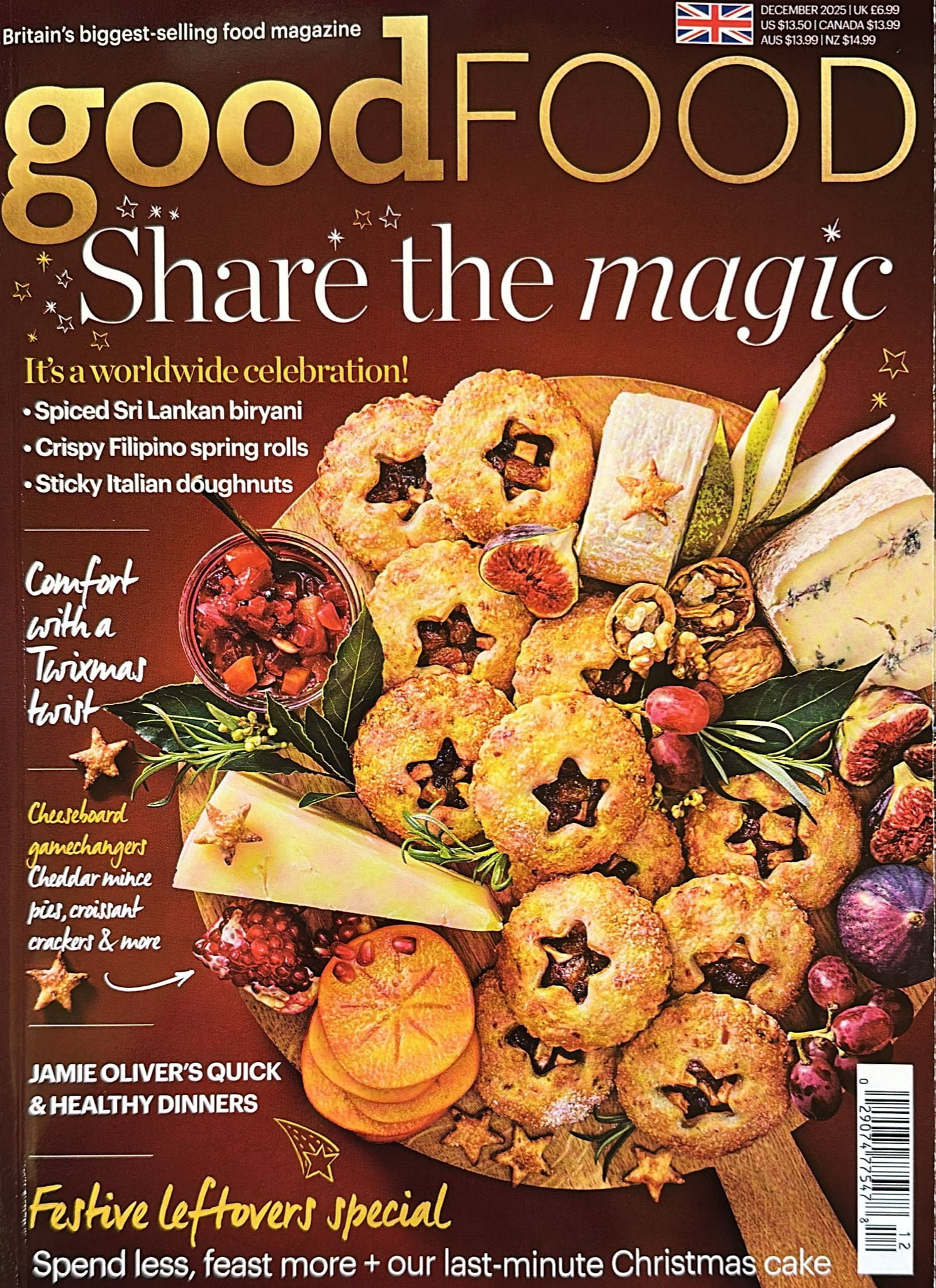 Good Food Uk Magazine December 2025 - Walmart.com