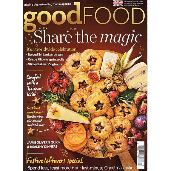 Good Food Uk Magazine December 2025 - Walmart.com
