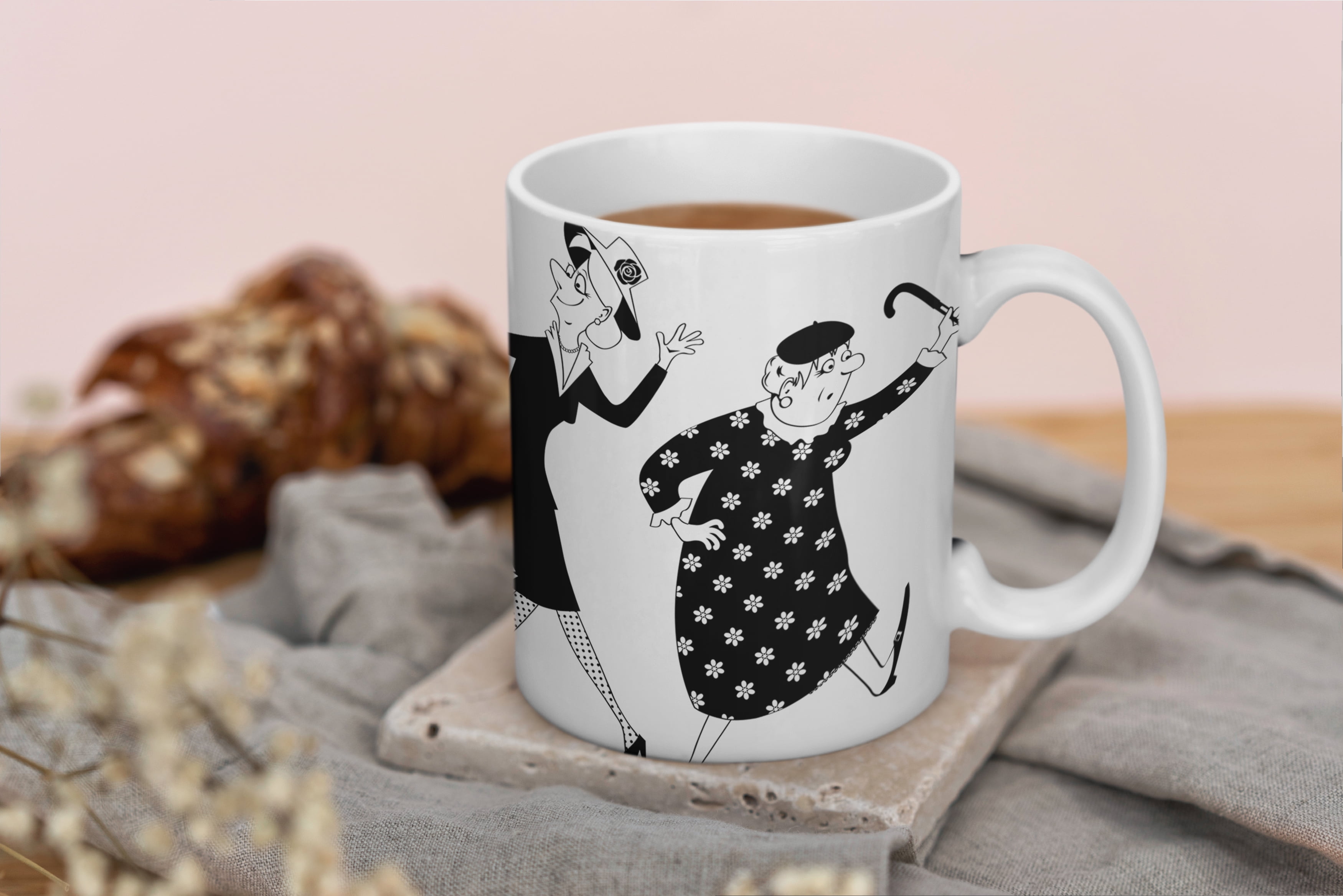 Good Friends Dancing Mug - 15 oz - Walmart.com