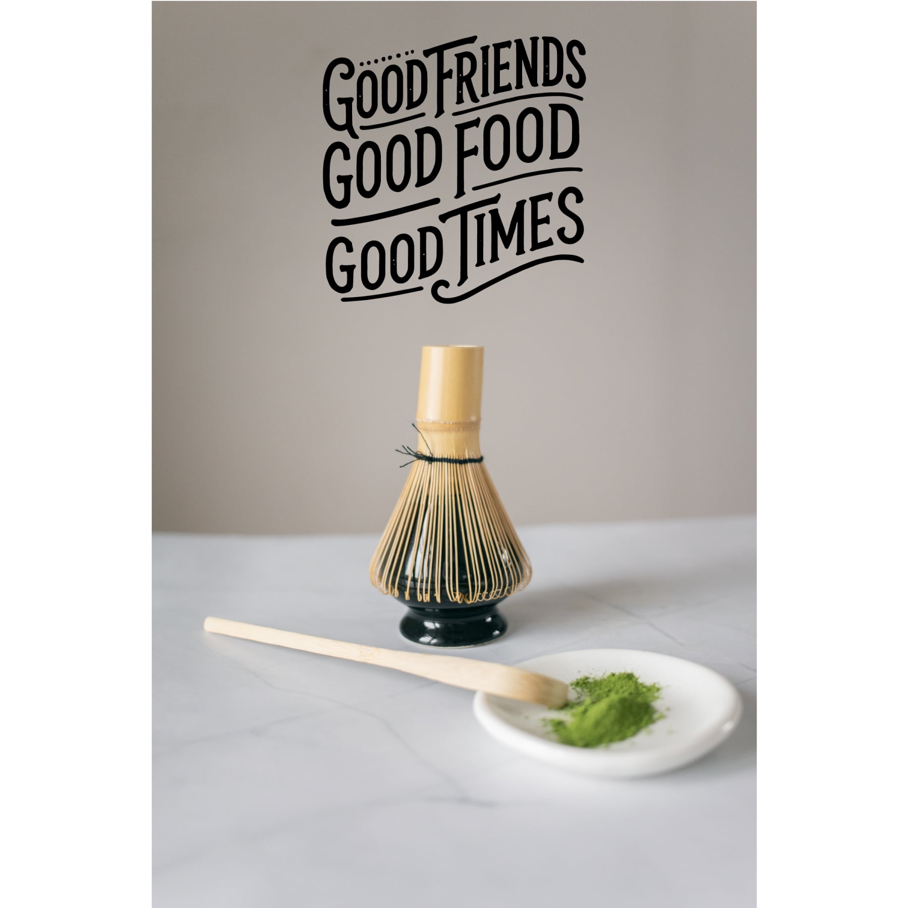 Good Friends Good Food Good Times Wall Decal - Stylish Vinyl Sticker ...