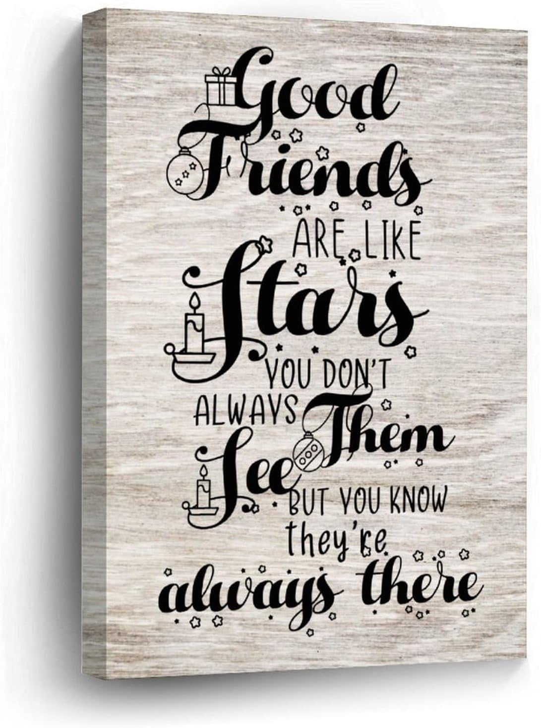 Good Friends Are Like Stars.You Don't Always See Them But You Know They ...
