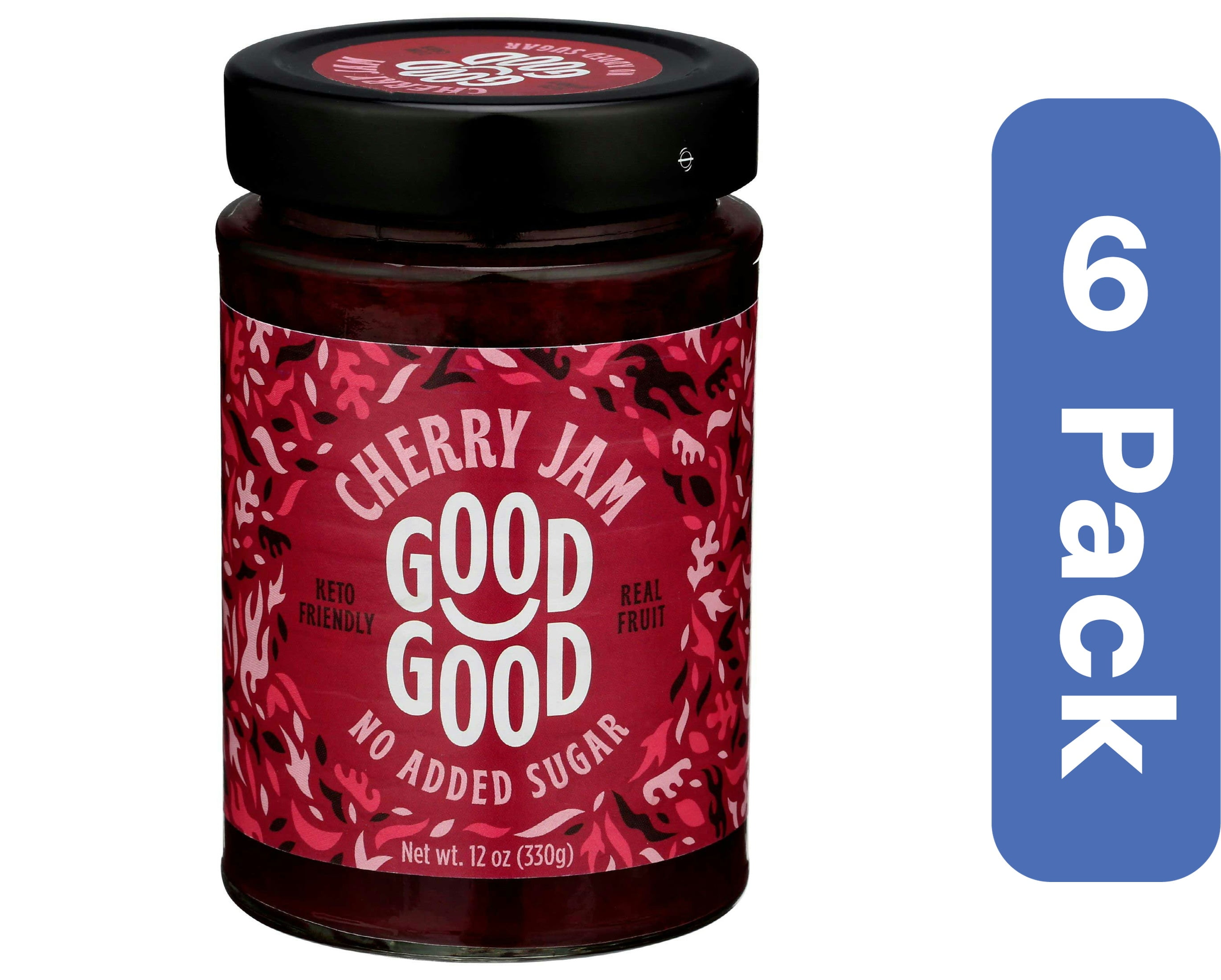 Good Good Cherry Jam 12 oz (Pack Of 6) - Walmart.com