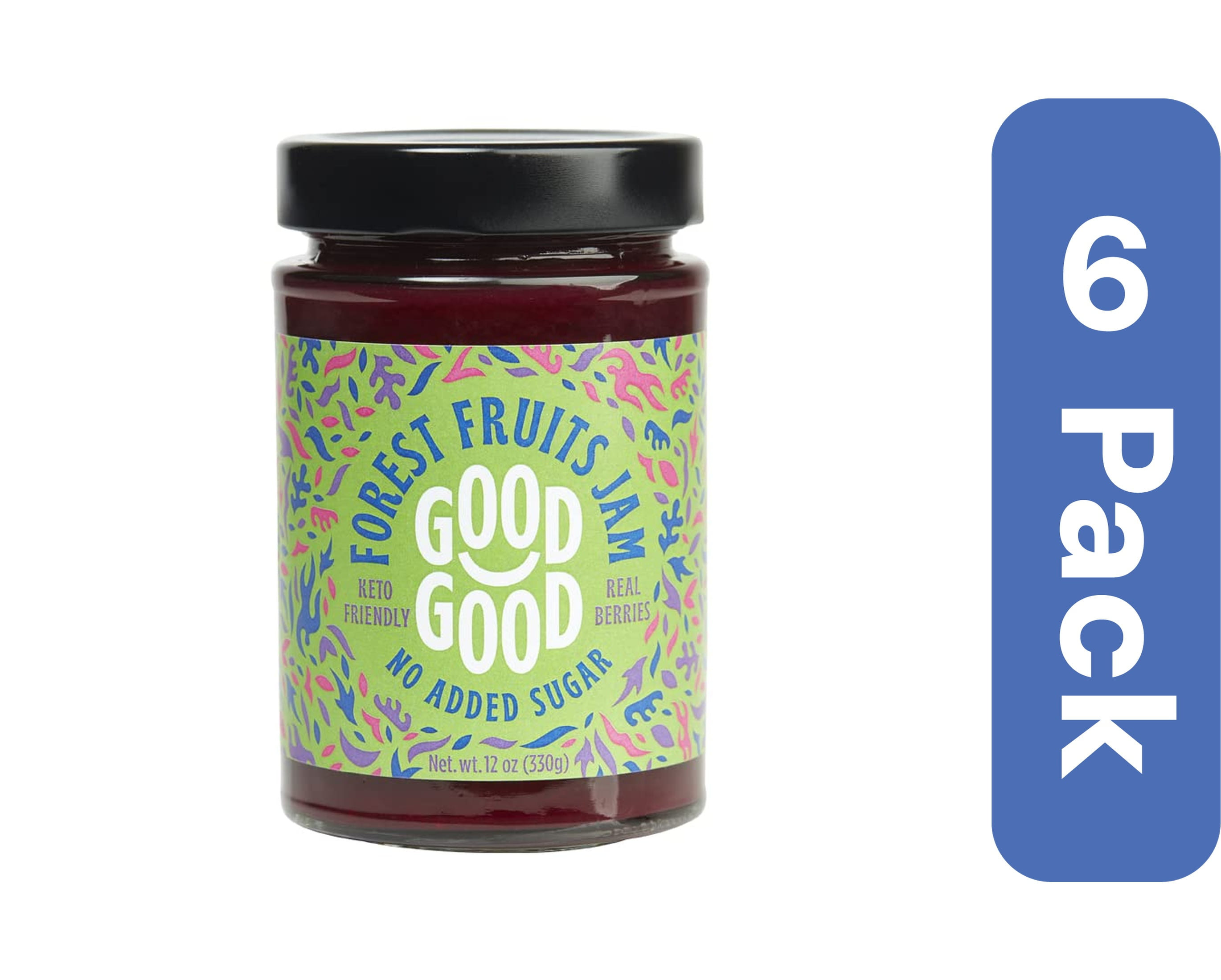 Good Good Jam Fruits Sweet Forest 12 oz (Pack of 6) - Walmart.com