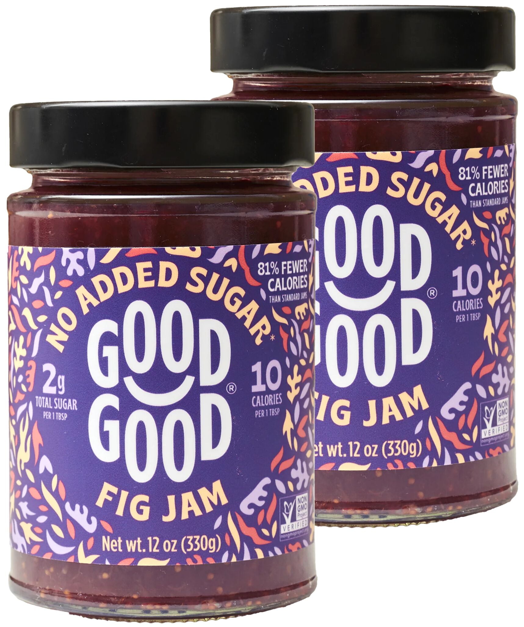 Good Good Keto Friendly Fig Jam, 12 oz (2 Pack) for Office - Walmart ...