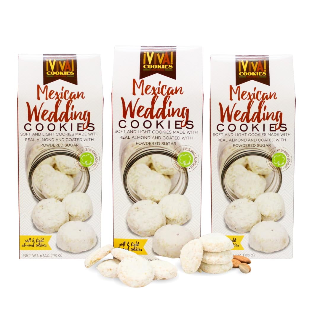 Too Good Gourmet Mexican SBF3 Wedding Cookies | Soft & Buttery Desserts ...