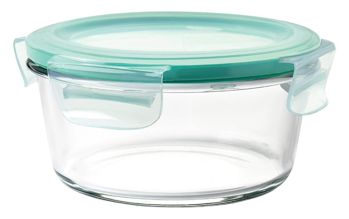 Good Grips 4 Cup Smart Seal Leakproof Glass Round Airtight Food Storage ...