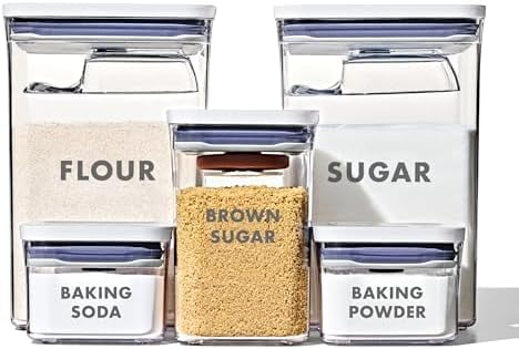 Good Grips 8-Piece Baking Essentials POP Storage Container Set ...