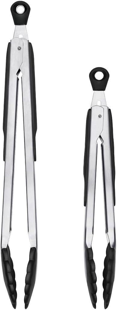 Good Grips 9-Inch Locking Tongs with Nylon Heads - Walmart.com