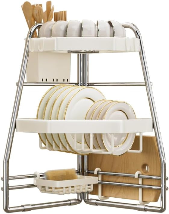 Good Grips Carbon Steel Folding Corner Sink Brackets, Corner Bowl and ...