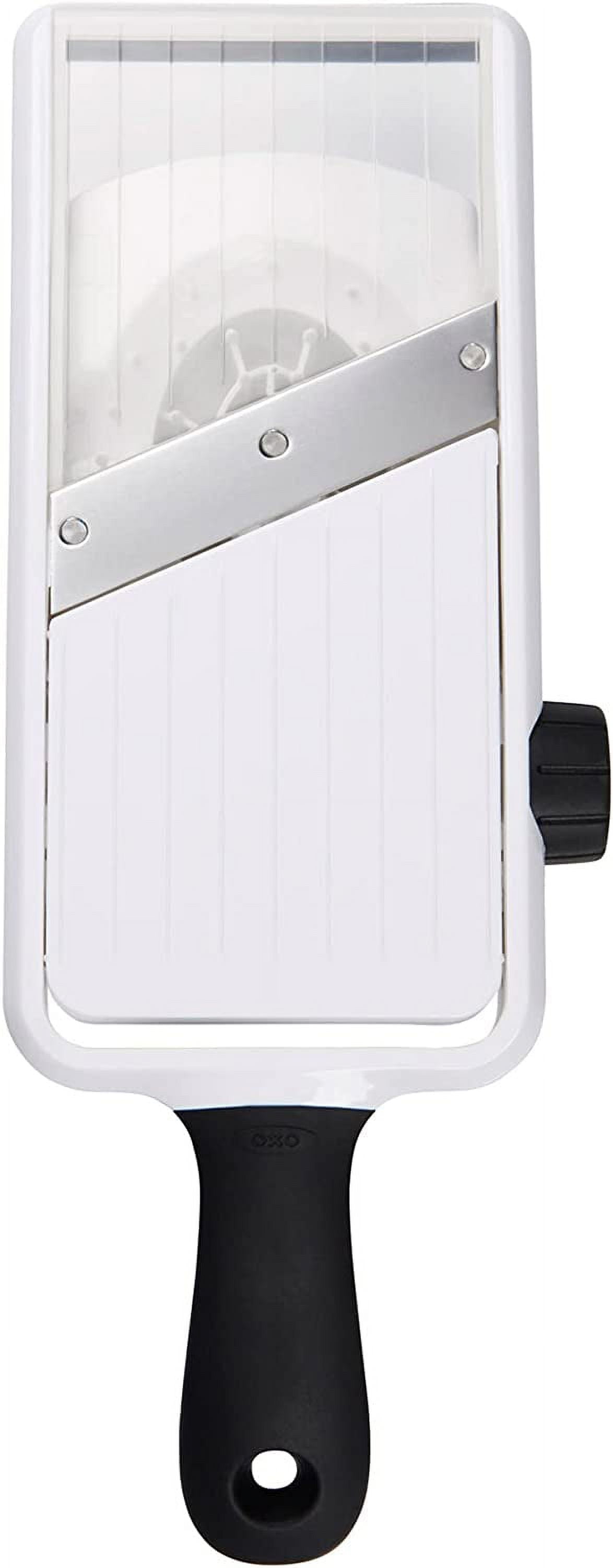 Good Grips Large Adjustable Handheld Mandoline Slicer and Stainless ...