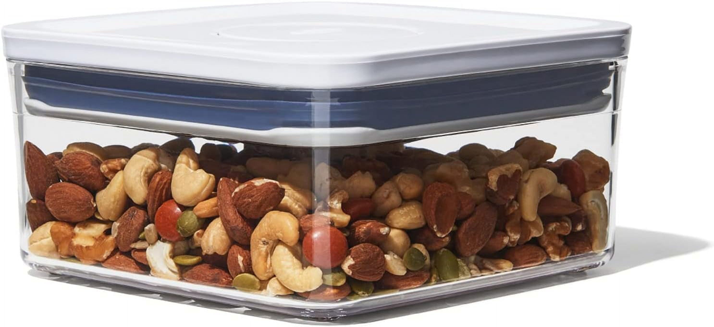 Good Grips POP Container - Airtight Food Storage - Big Square Tall 6.0 Qt Ideal for bulk snacks ...