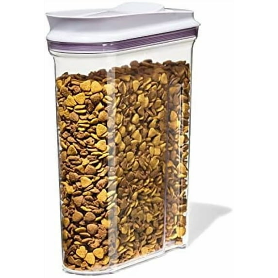 Good Grips Pet Food Dispenser - 4.5 Qt/4.25 L |Ideal for up to 4lbs of ...