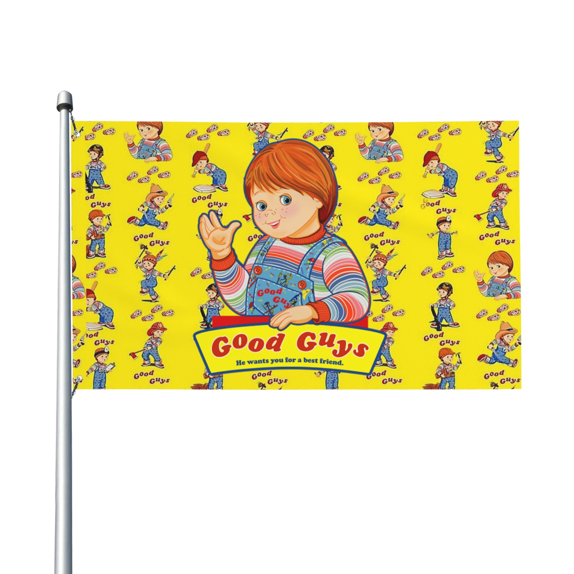 Good Guys Chucky 3x5FT Flag Garden Flags Courtyard Outdoor Decor Banner ...