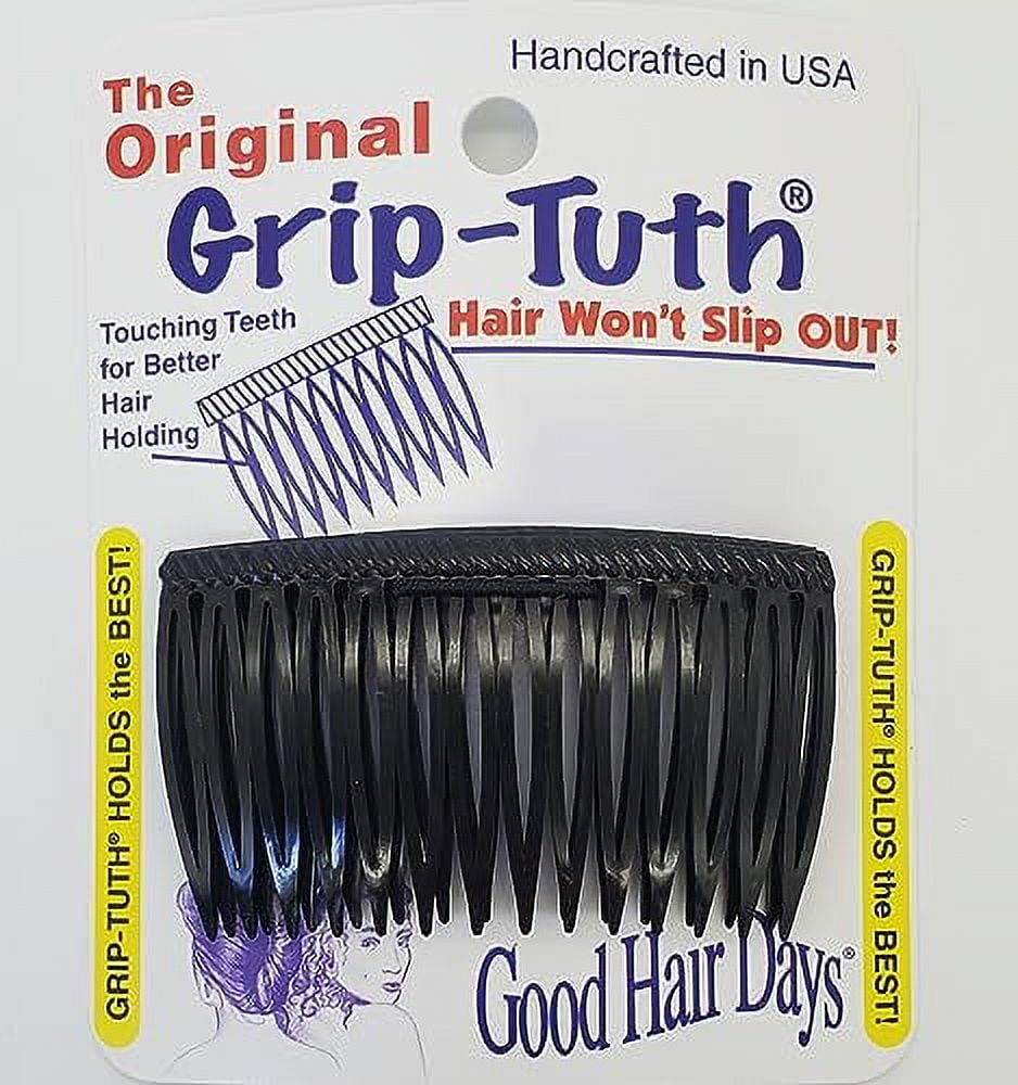 Good Hair Days Grip-Tuth Combs - Set Of 2 Hair Side Combs - Hair Combs ...