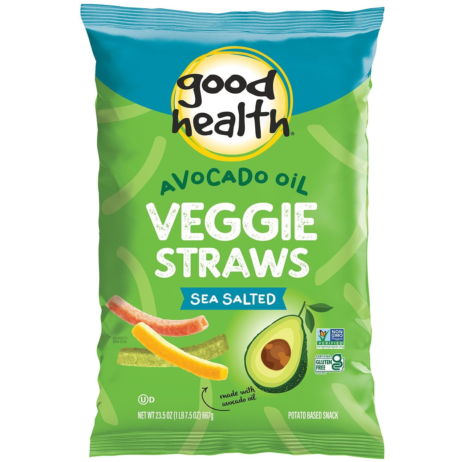 Good Health Avocado Oil Veggie Straws, 23.5 Ounce - Walmart.com