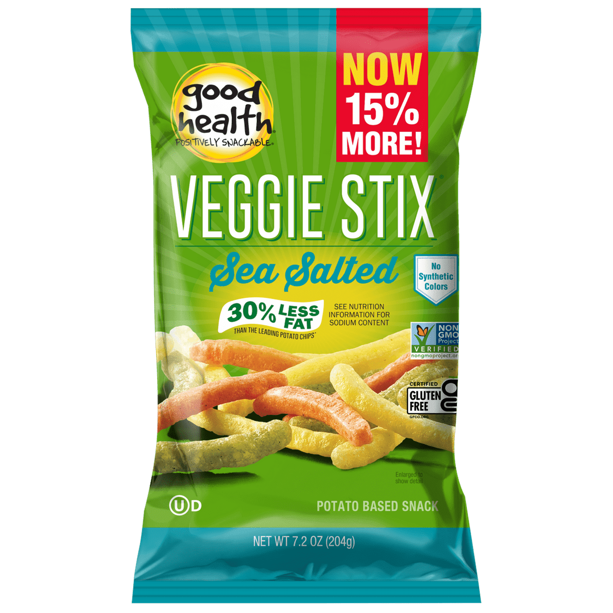 Good Health Veggie Stix Sea Salt
